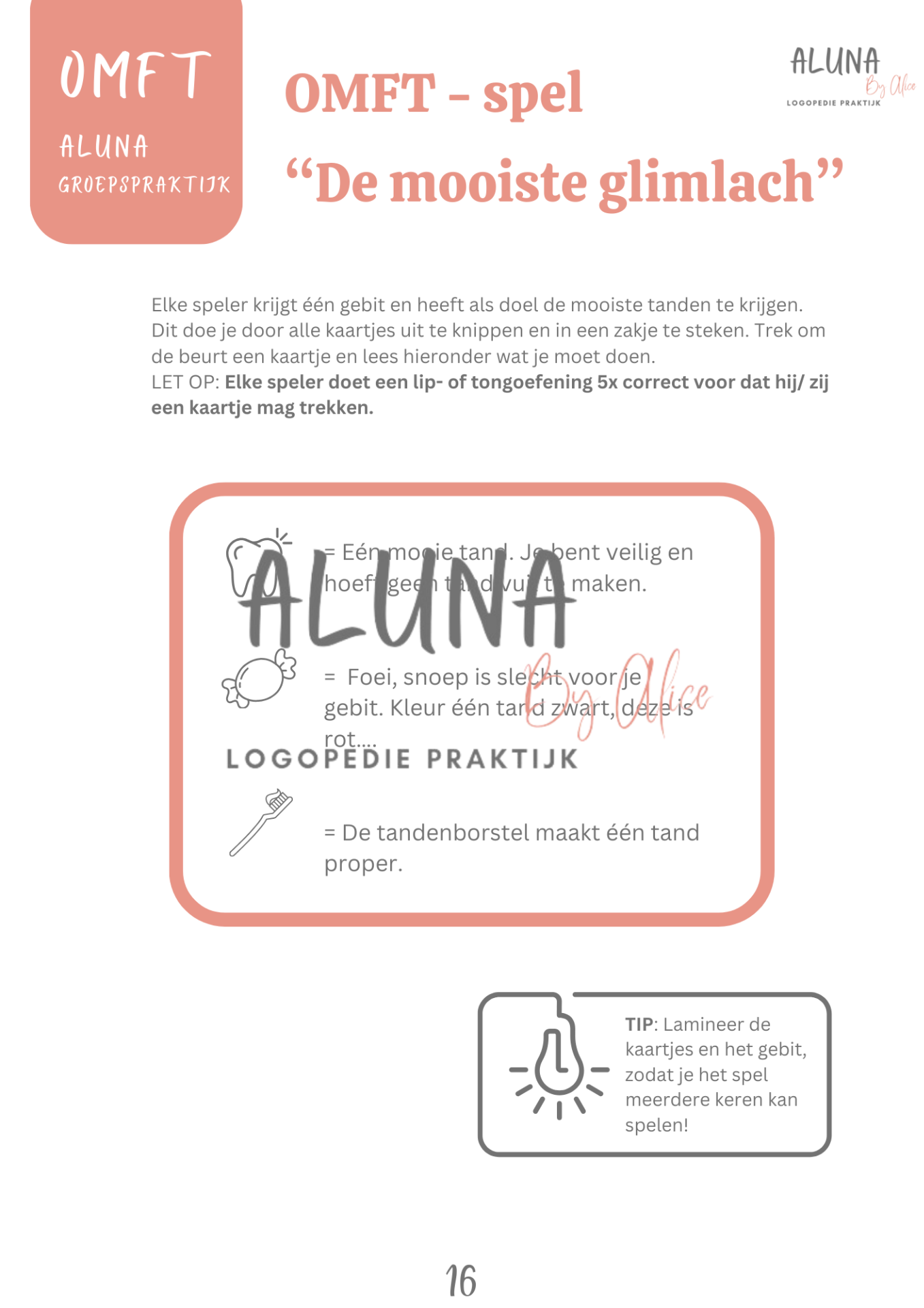 Infobundel OMFT :: www.alunagroepspraktijk.be