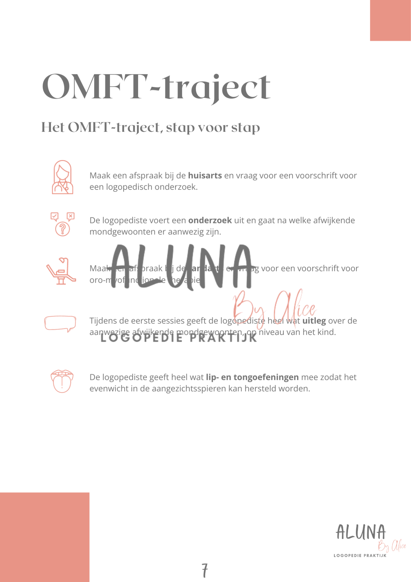 Infobundel OMFT :: www.alunagroepspraktijk.be